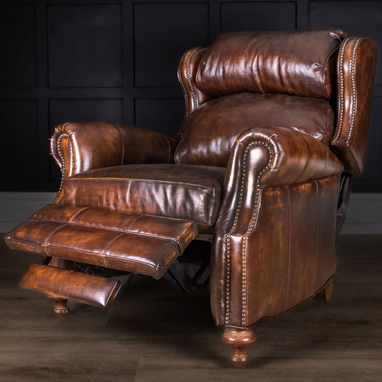 Western Leather Recliners – Texas Leather Western Collection