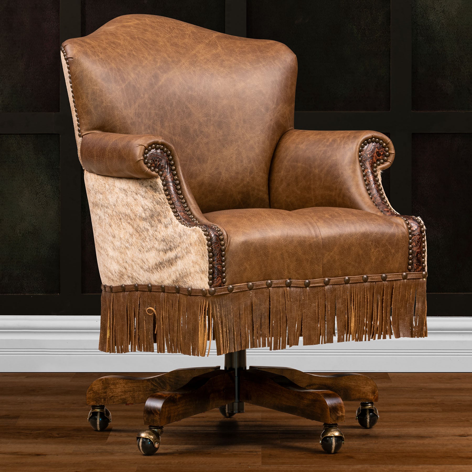 Clifton Office Chair – Texas Leather Western Collection