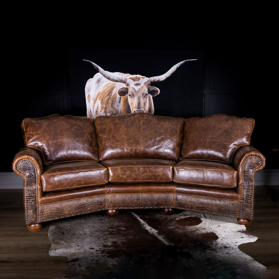 Western Leather Sofas – Texas Leather Western Collection