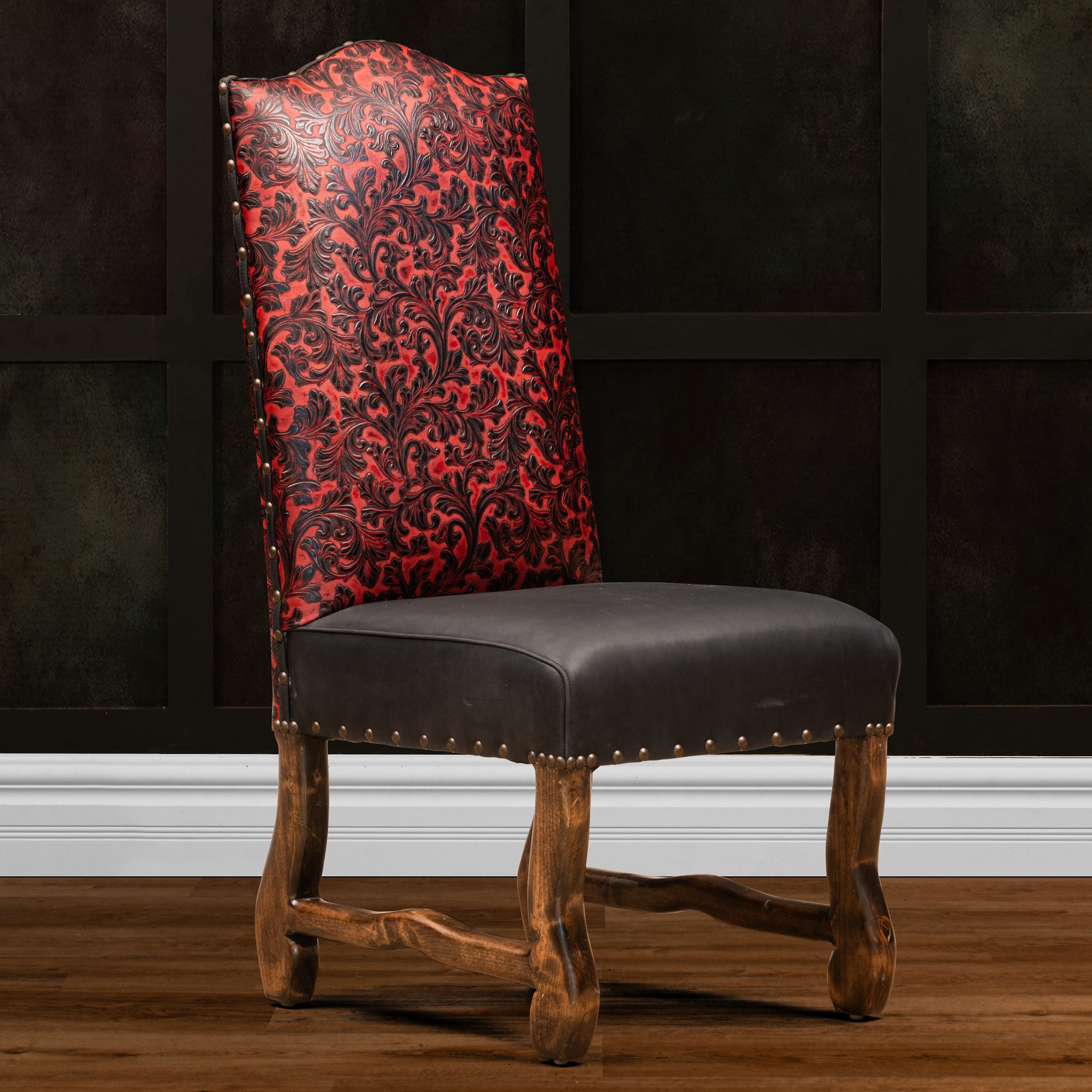 Florence Leather Dining Chair – Texas Leather Western Collection