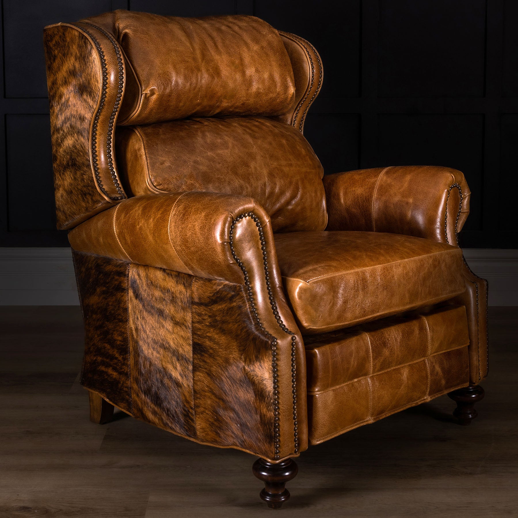 Outrider Leather Recliner – Texas Leather Western Collection