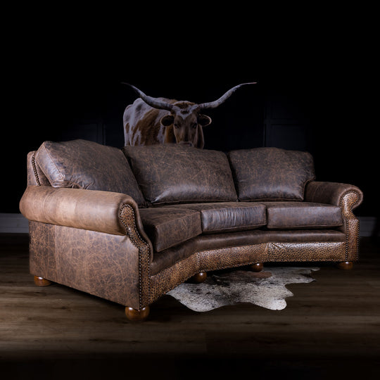 Western Leather Sofas – Texas Leather Western Collection